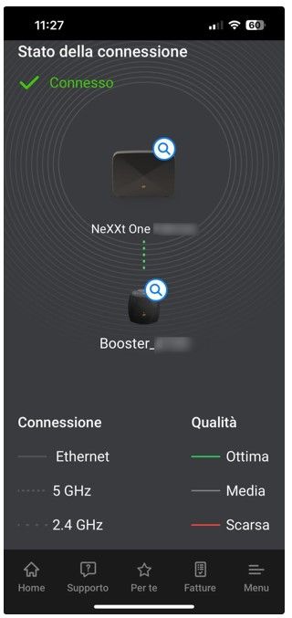 MyFastweb - NeXXt One Configurazioni